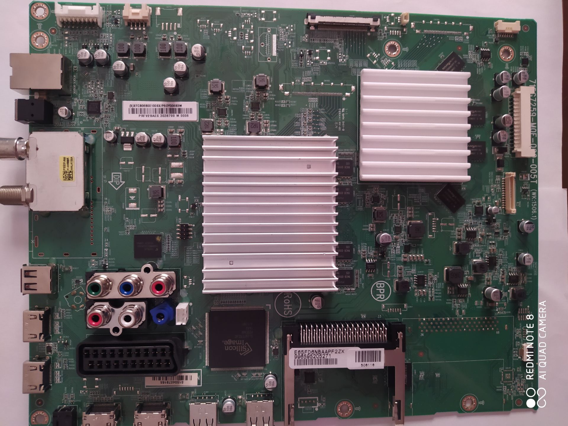 PLACA BASE TELEVISION